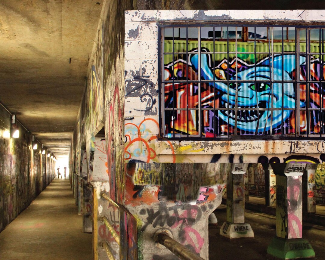 Krog Tunnel Art Old Fourth Ward Wall Art Cabbagetown Graffiti Tunnel ...