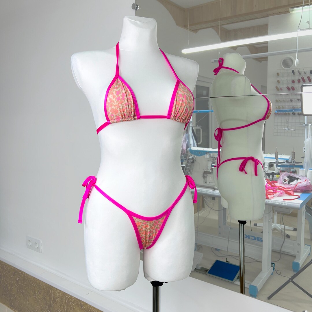 Extreme Micro Bikini Uncensored, Stripper Outfits Bikini Exotic Dancewear Thongs, Pink Cute ...