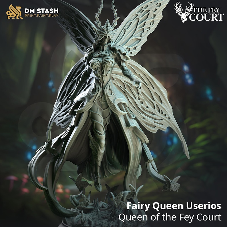 Fey Court by DM Stash - RPG | Tabletop | 16k Resin Miniatures - Etsy