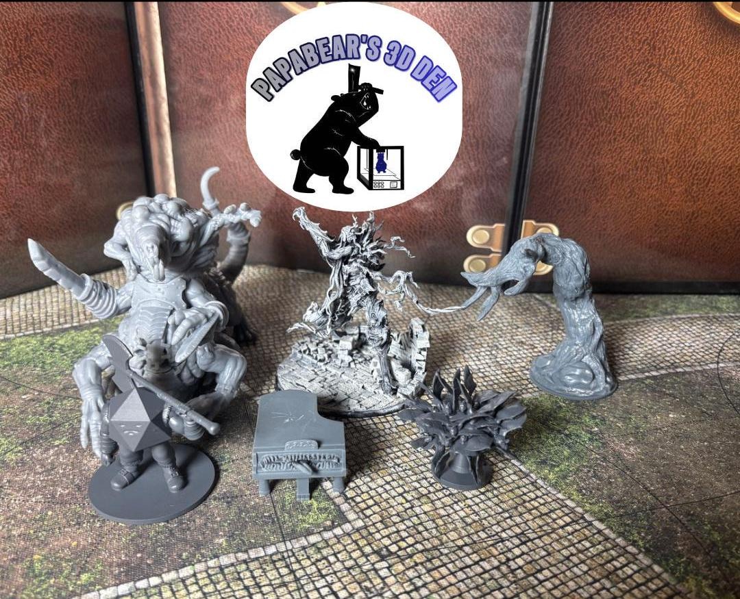 Print Your Miniature - Tough Resin - 16k Resolution - Etsy
