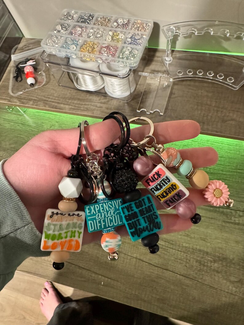 Custom Keychain - Etsy