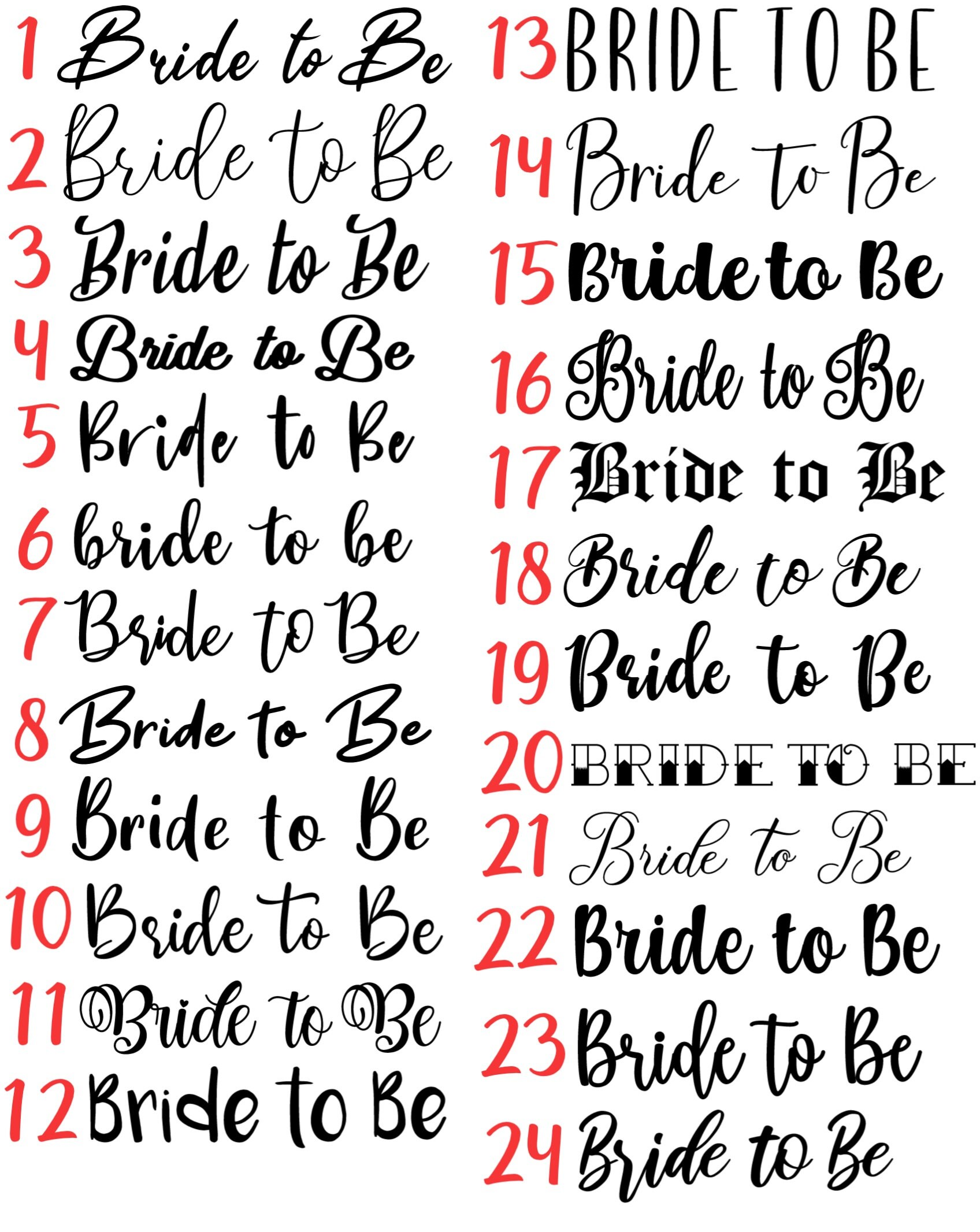 Miss to Mrs With My Witches Set of Bachelorette Party Sashes 2-20 Sash ...