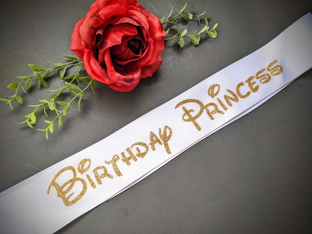 Birthday Princess Sash, Kids Sash, Adult Birthday, Plus Size Sashes ...