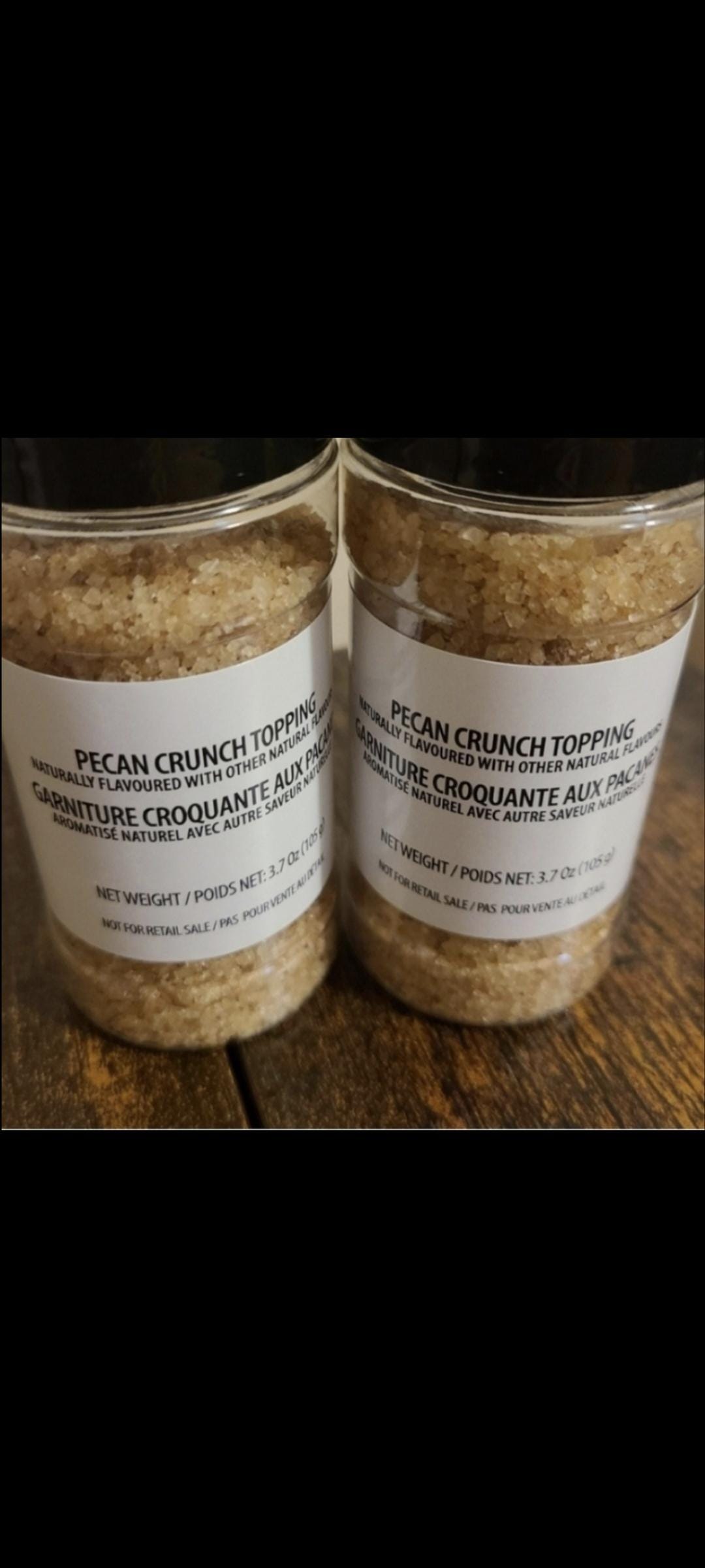 Starbucks Pecan Crunch Topping PACK OF 3 - Etsy