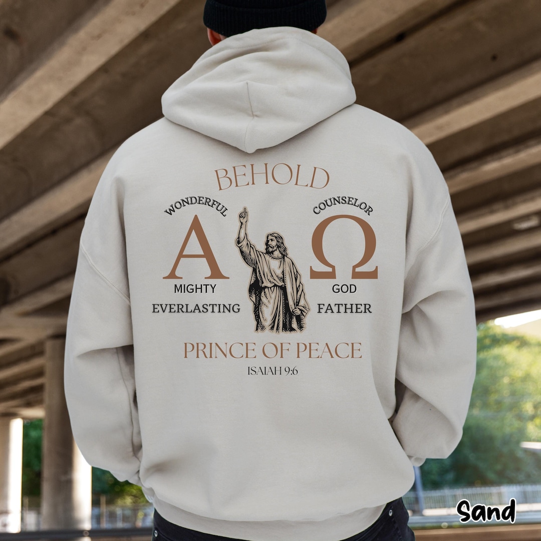 Christian Hoodie for Men, Jesus Hoodie Clothes, Bible Verse Hoodie ...