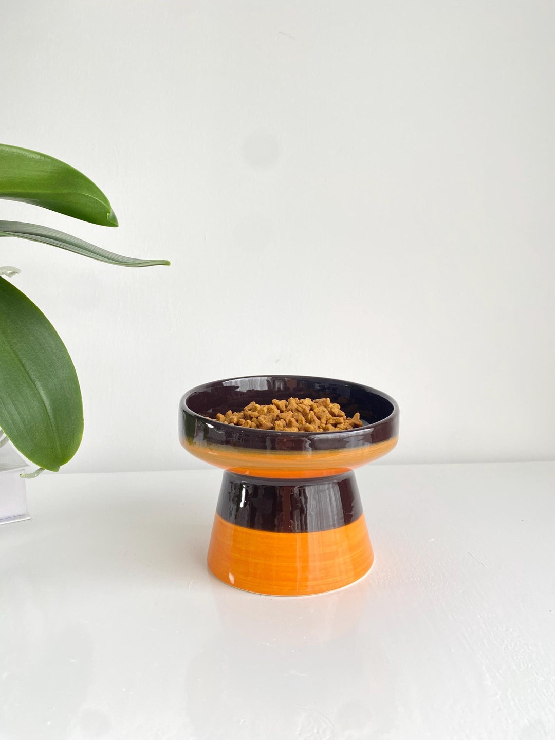 Handmade Ceramic Pet Bowl, Puppy Bowl, Kitten Feeder Bowl, Ceramic Bowl ...