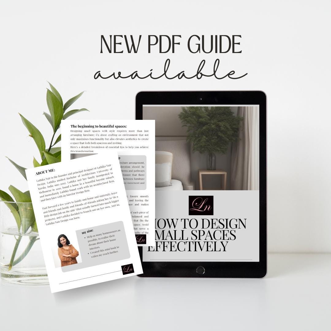 How to Design Small Spaces Effectively - Etsy