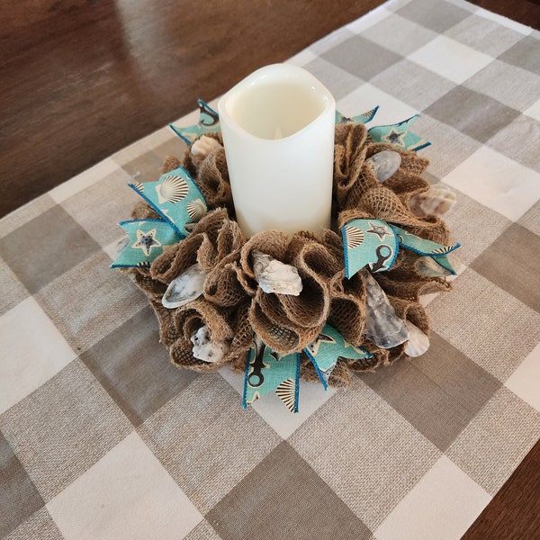 Sea Shell Candle Ring - Etsy