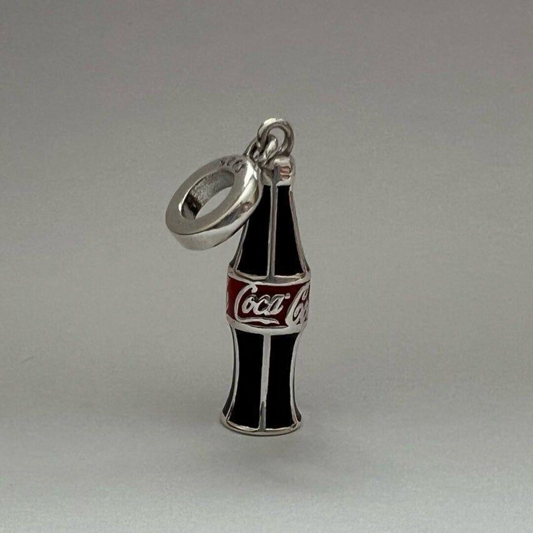 Classic Coca-cola Glass Bottle S925 Pandora Moments Compatible Cham - Etsy