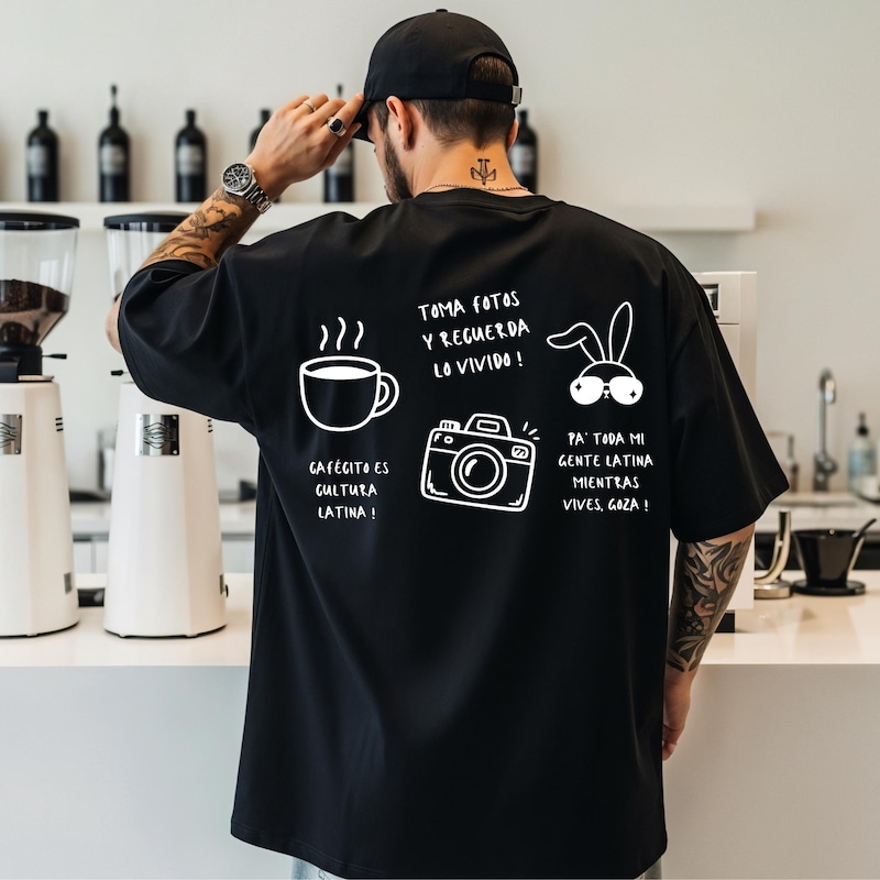 T shirts latin phrases - Etsy España