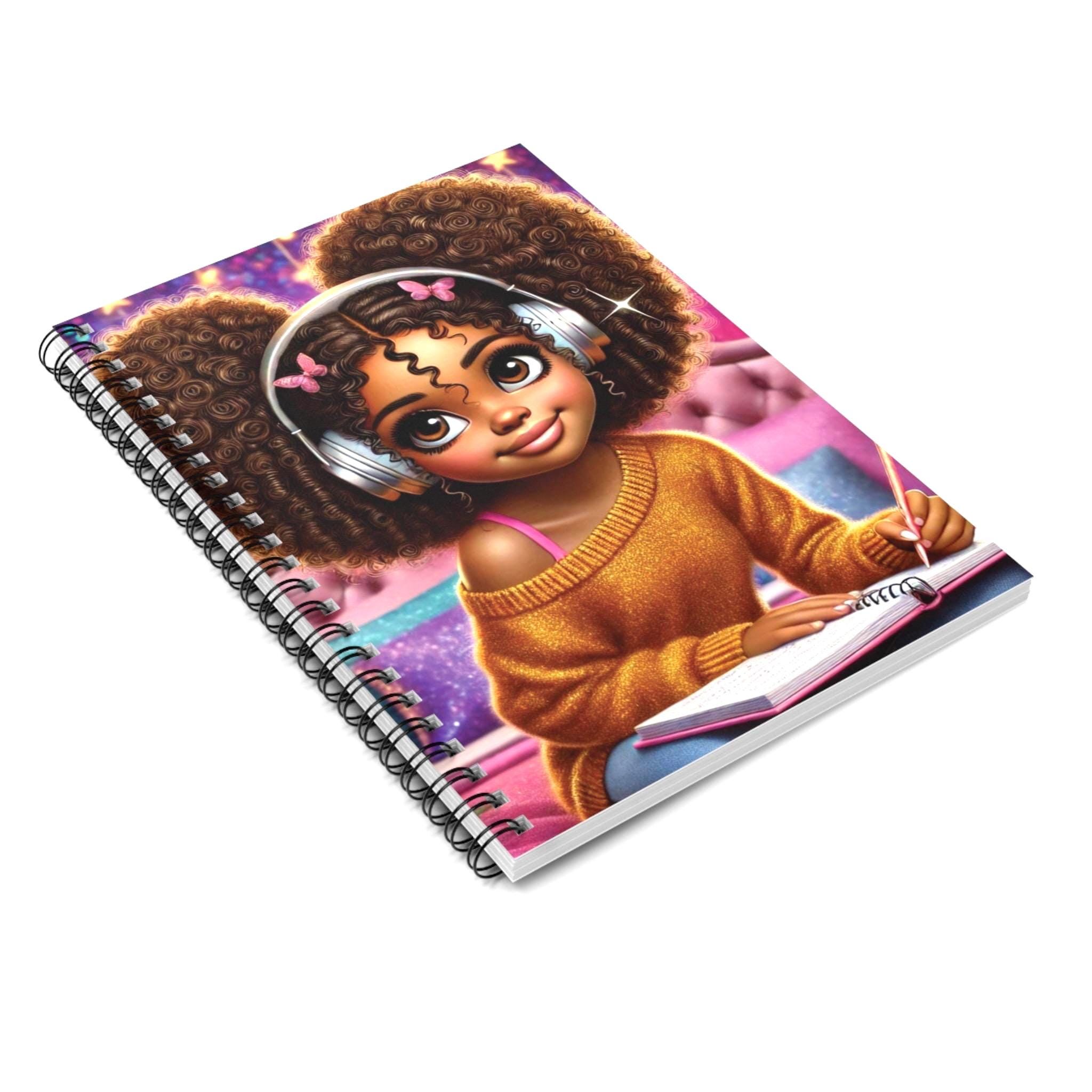 Cute Spiral Notebook - Cozy Vibes, Perfect for Students, Journal Lovers ...