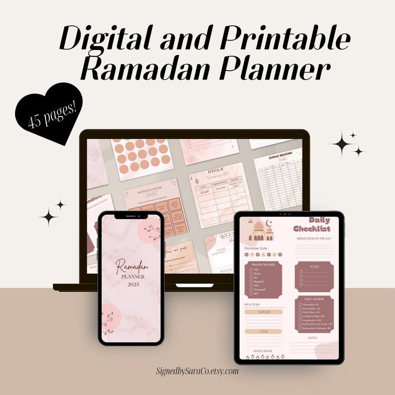 Ramadan Planner - Etsy