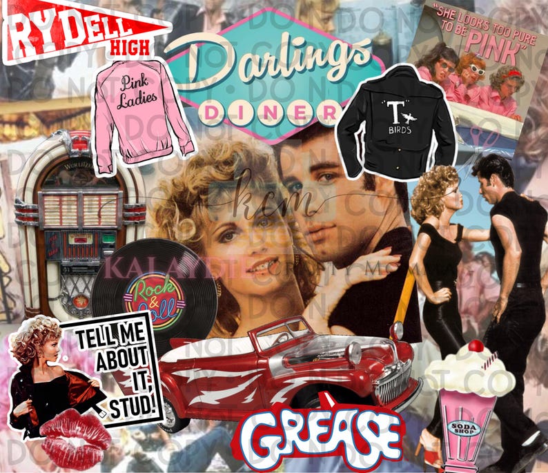 Grease 20oz Tumbler Wrap - Etsy