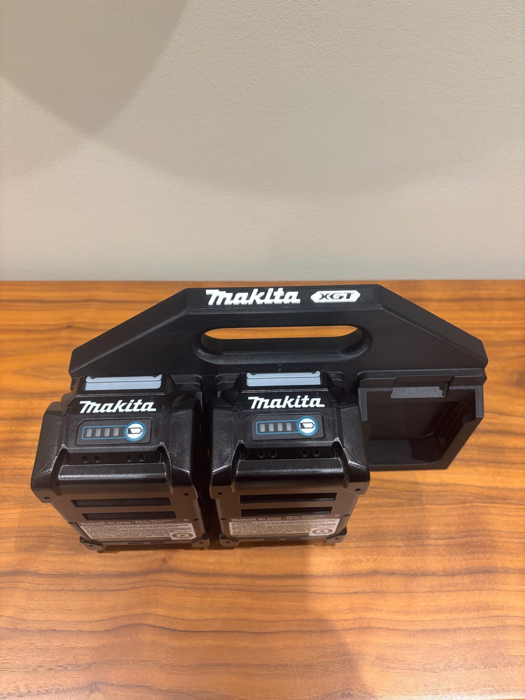 Makita 40V XGT Battery Custom Made Caddy Holder – Holds 4 or 6 ...