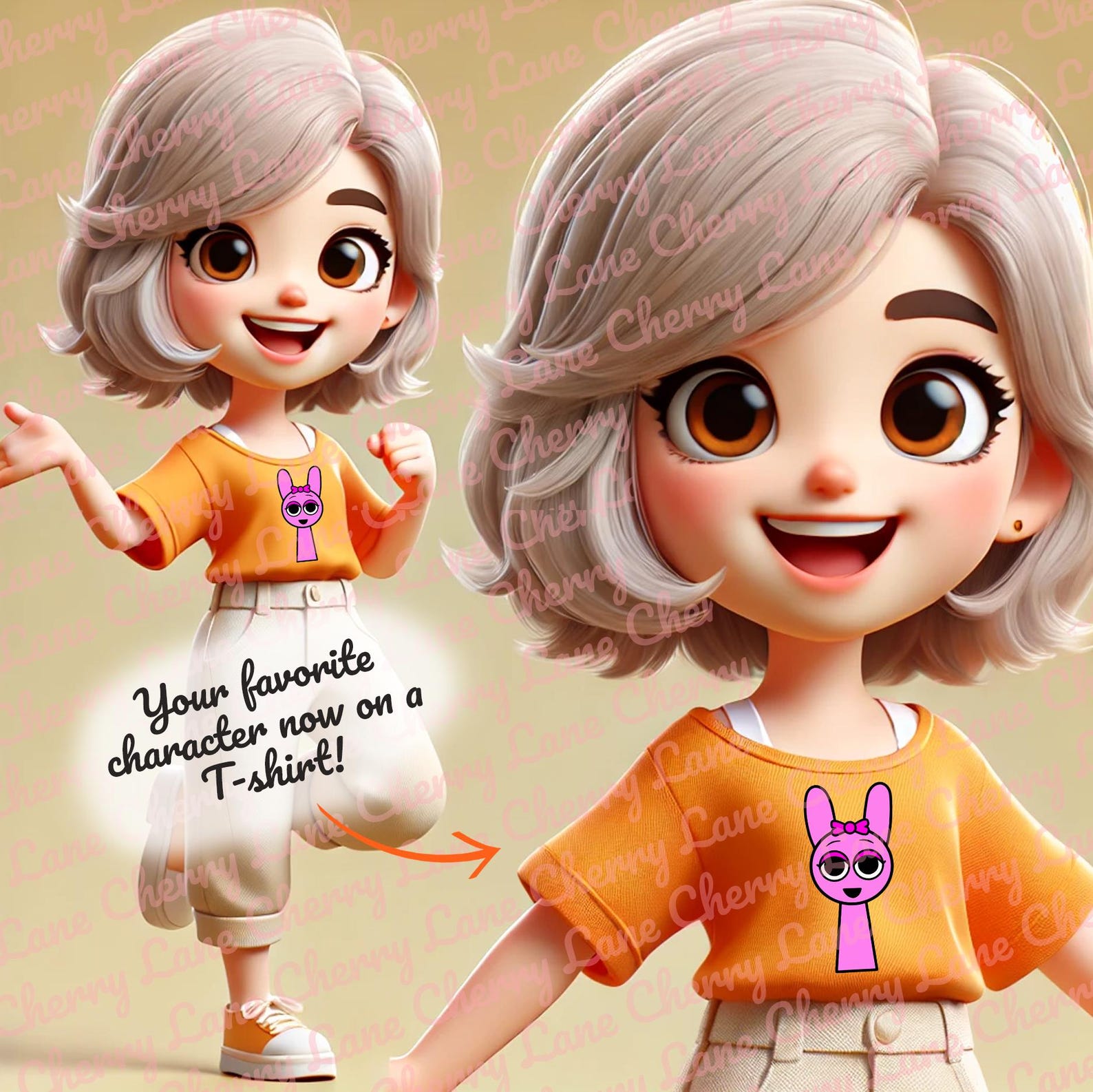 7 Sprunki SVG PNG Shirt Design Files for Cricut & Silhouette | Layered ...