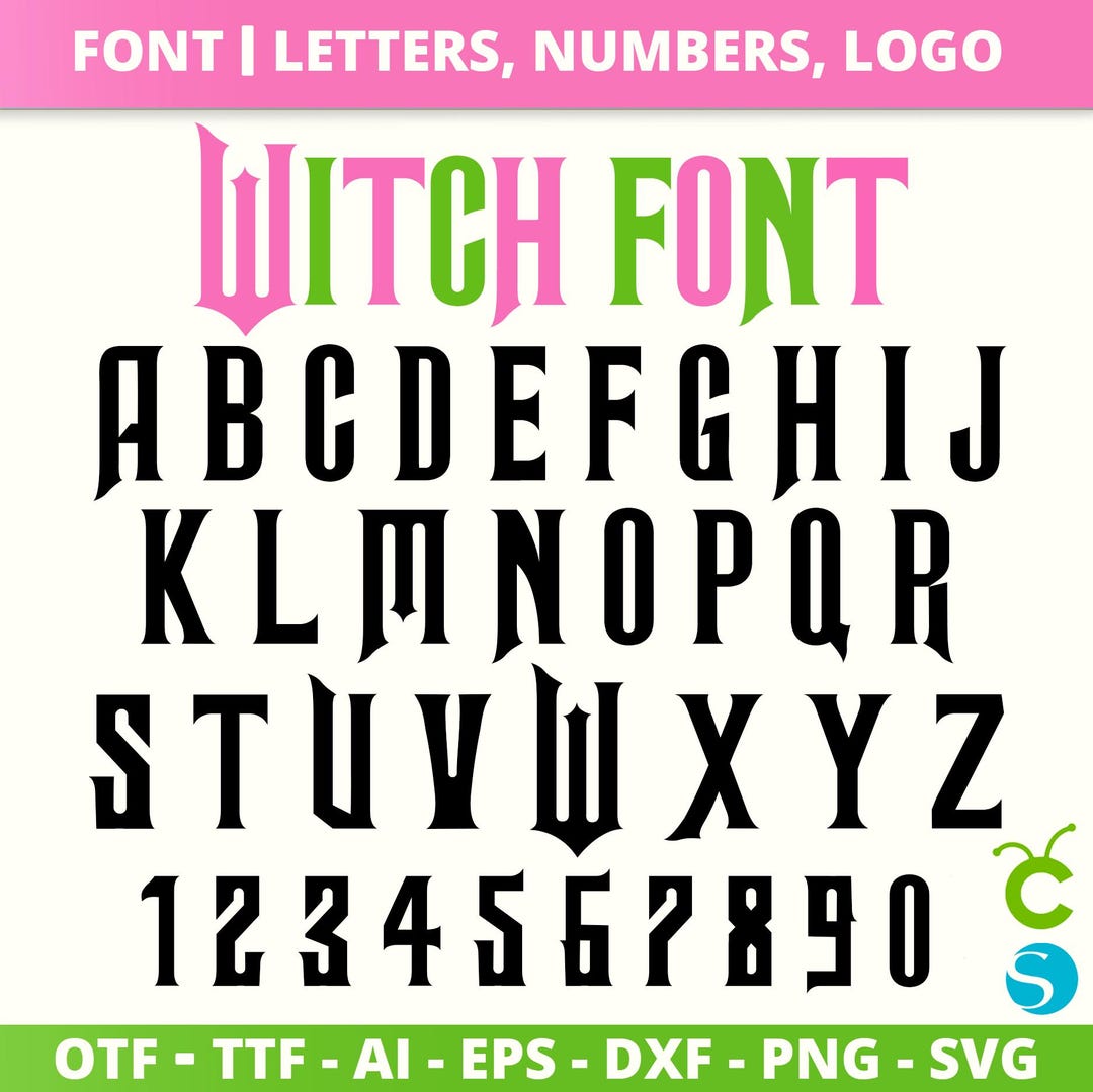 Custom Wicked Font OTF TTF, Musicle Font Svg, Wicked Font Otf, Team Glinda Elphaba Png Svg Diy ...