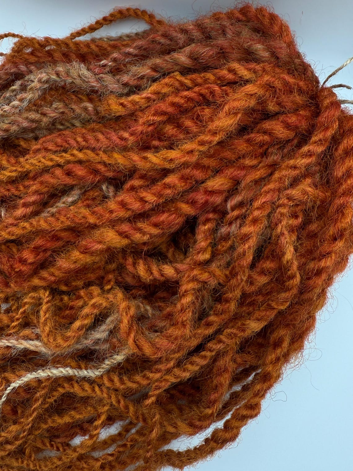 Autumn Flame Boho Messy Dreads: Handmade Textured Twists - Etsy