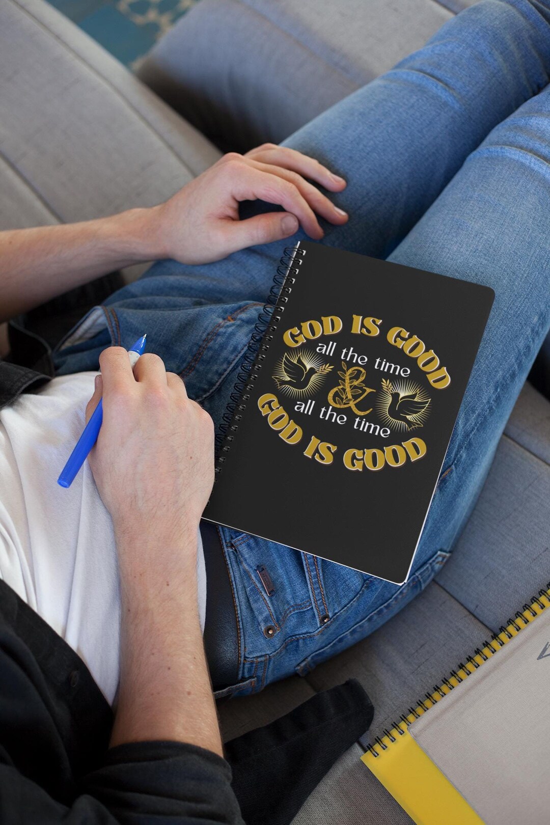 Spiral Notebook-god is Good Notebook, Christian Book, Religious ...