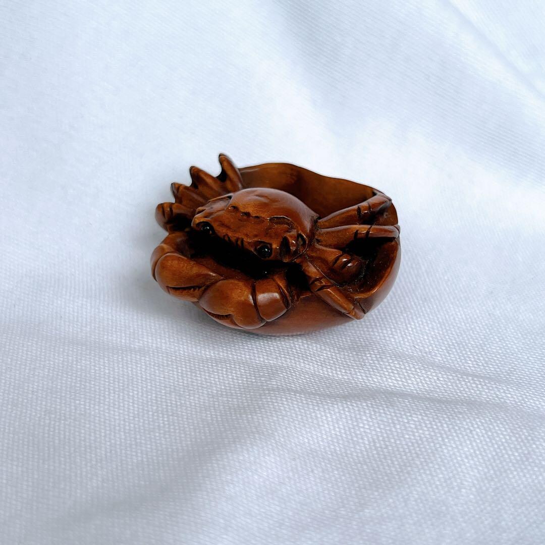Antique Japanese Netsuke | Crab Motif | Signed “matsuyama” Matsuyama ...