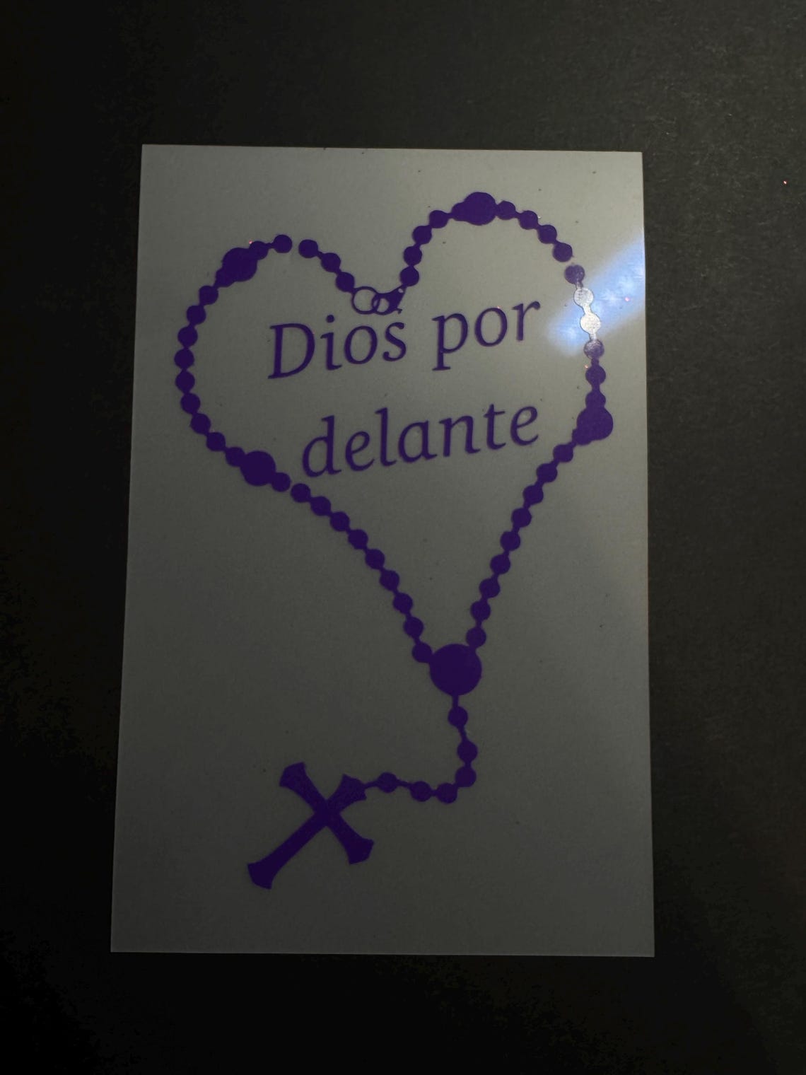 Dios Por Delante Decal - Etsy