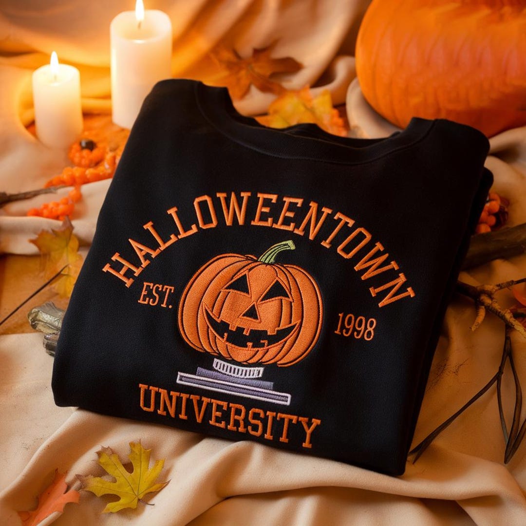 Embroidered Vintage Halloweentown University 1998 Sweatshirt ...