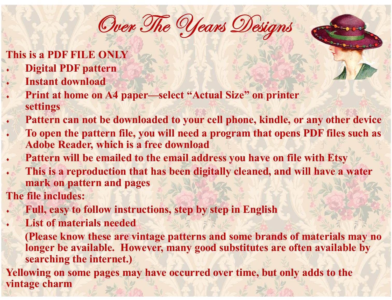 Christmas Crochet Mitten Stocking PDF Vintage Pattern Jumbo Holiday ...