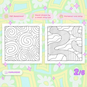 Squiggly Escapes: Part of Satisfying Patterns Coloring Book for Adults ...