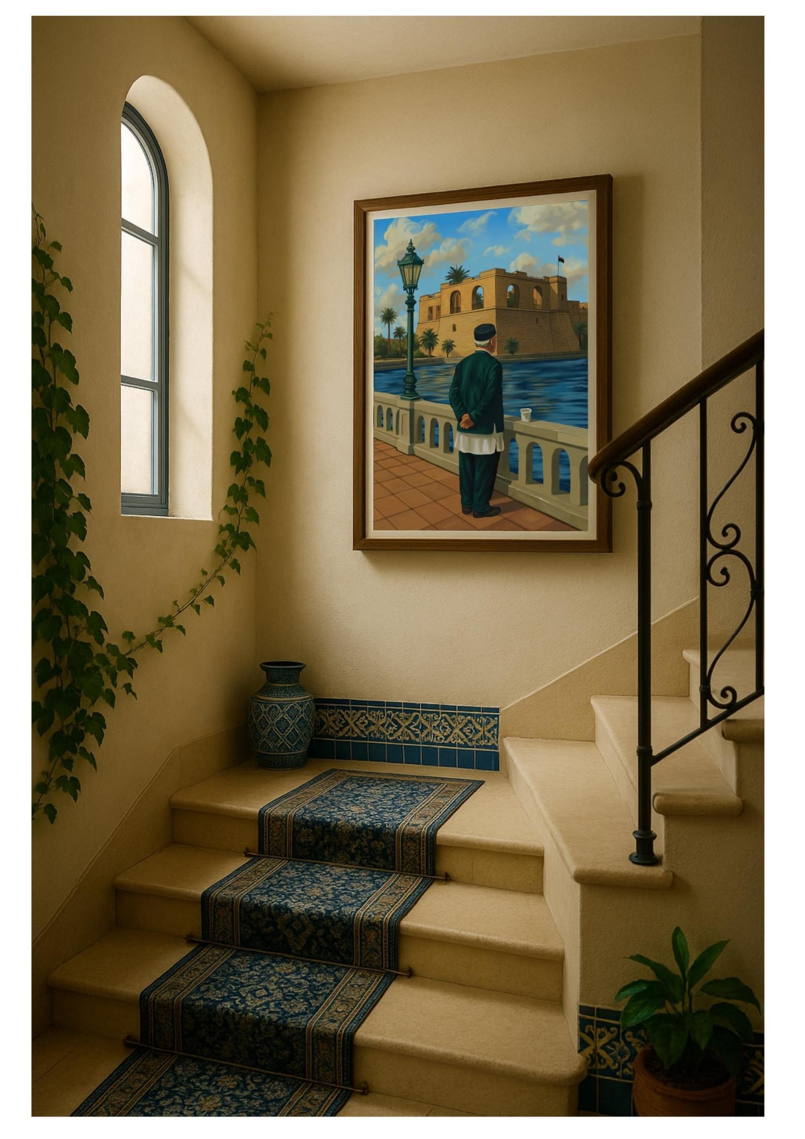 Tripoli Wall Art | Libya Poster | Digital Oil Paint Art | North African ...