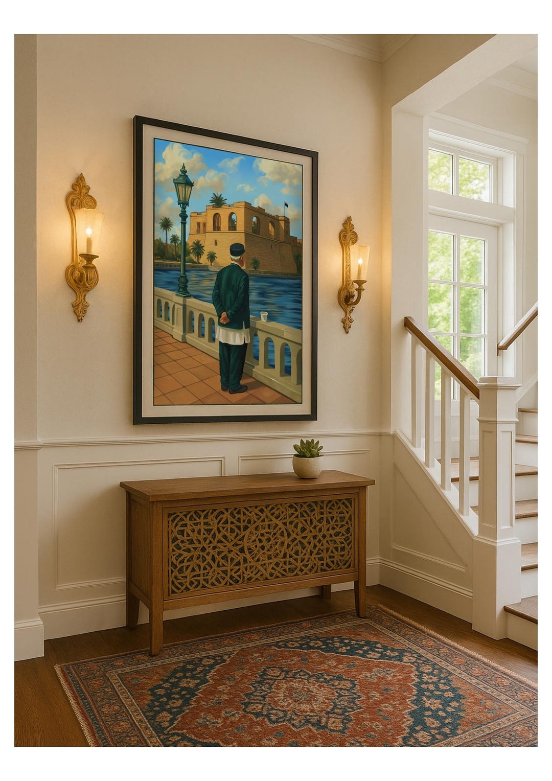 Tripoli Wall Art | Libya Poster | Digital Oil Paint Art | North African ...