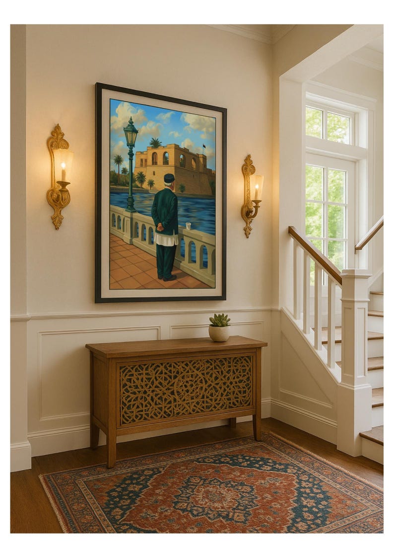 Tripoli Wall Art | Libya Poster | Digital Oil Paint Art | North African ...