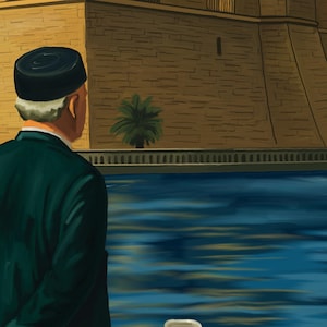 Tripoli Wall Art | Libya Poster | Digital Oil Paint Art | North African ...