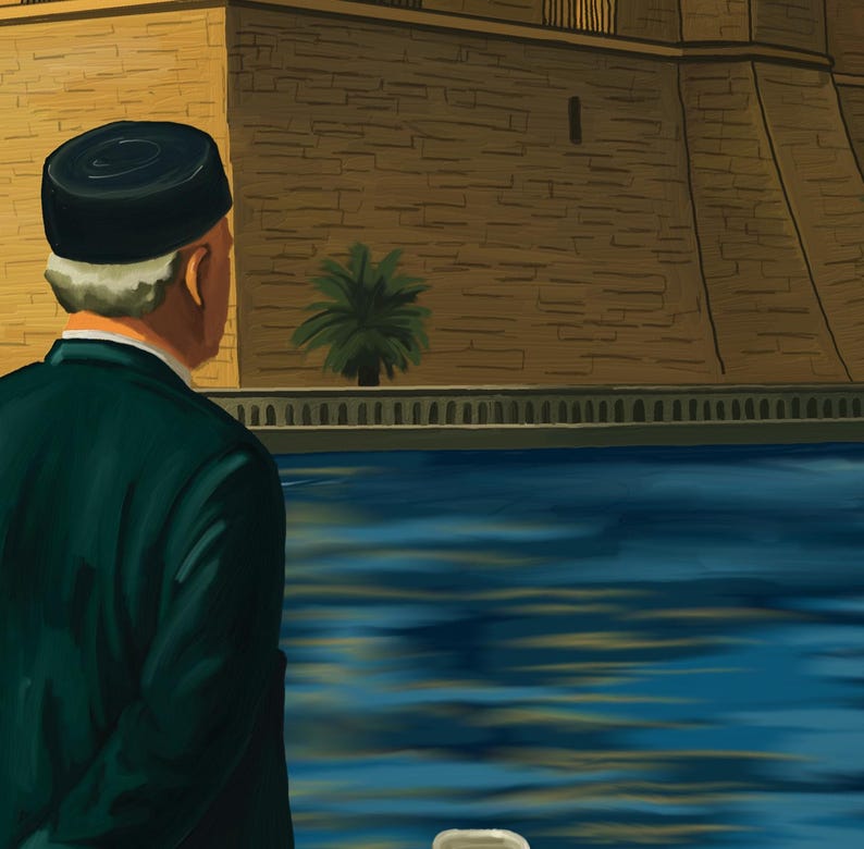 Tripoli Wall Art | Libya Poster | Digital Oil Paint Art | North African ...