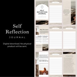 Digital Self-reflection Journal | Guided Prompts for Personal Growth ...