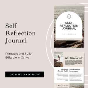 Digital Self-reflection Journal | Guided Prompts for Personal Growth ...