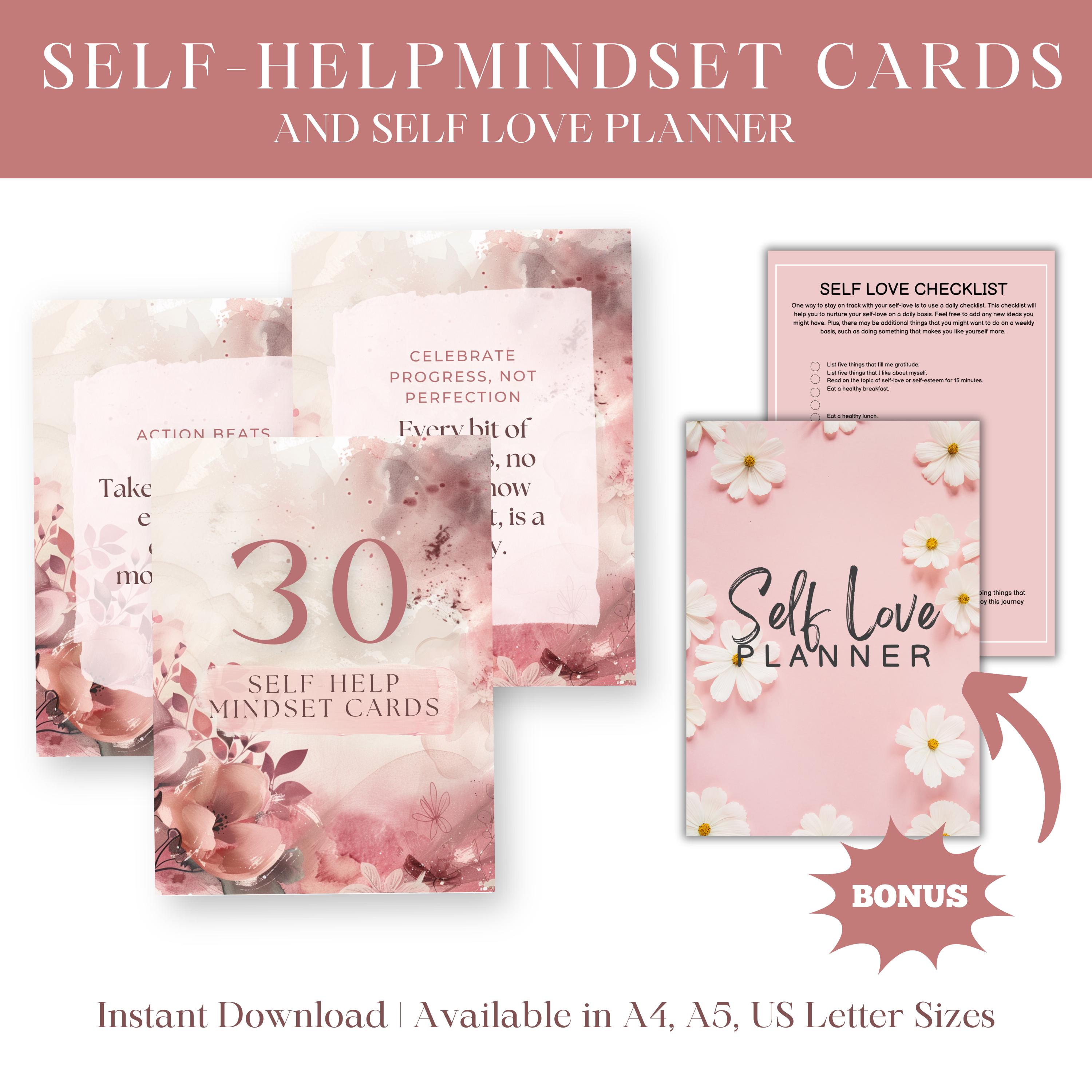 Mindset Affirmation Cards | Self-love Journal PDF | Personal Growth ...