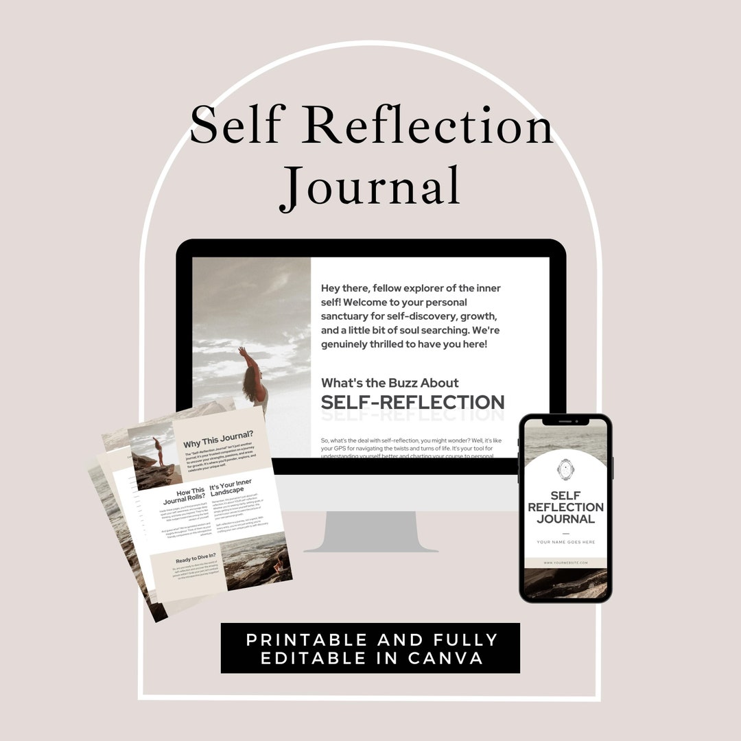 Digital Self-reflection Journal | Guided Prompts for Personal Growth ...