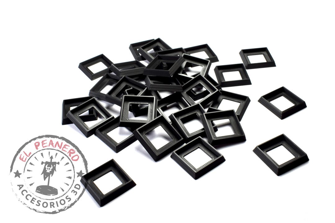 3D Printed Adapters for Square & Rectangular Bases – PLA Plastic - Etsy