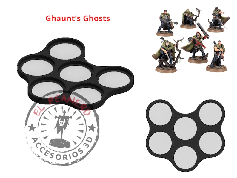 Magnetic Movement Tray for Warhammer 40k | Custom Astra Militarum ...