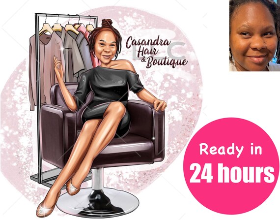 Cartoon Logo Shop Logo Portrait Logo Business Logo Custom - Etsy