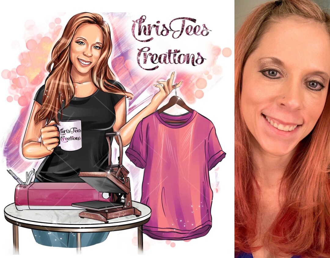 Custom Cartoon Logo, Cartoon Logo for Business, Cartoon Portrait Logo ...