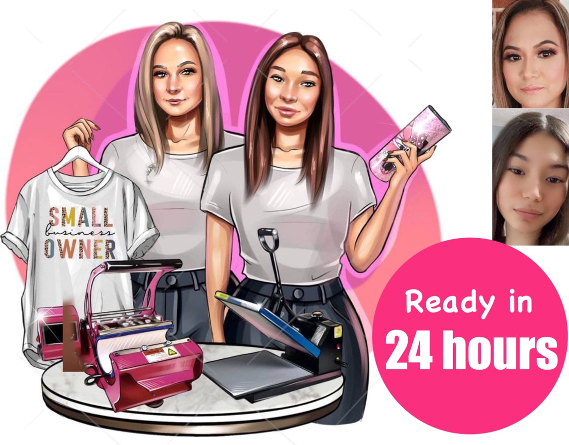 Crafting Logo Crafter Logo Custom Cartoon Logo Logo for - Etsy