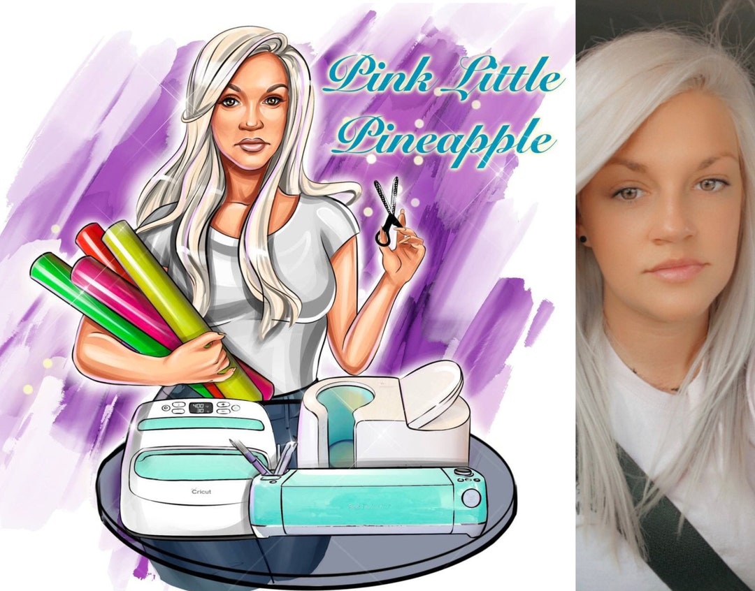 Cartoon Portrait, Shop Logo, Cartoon Logo, Business Logo, Digital ...