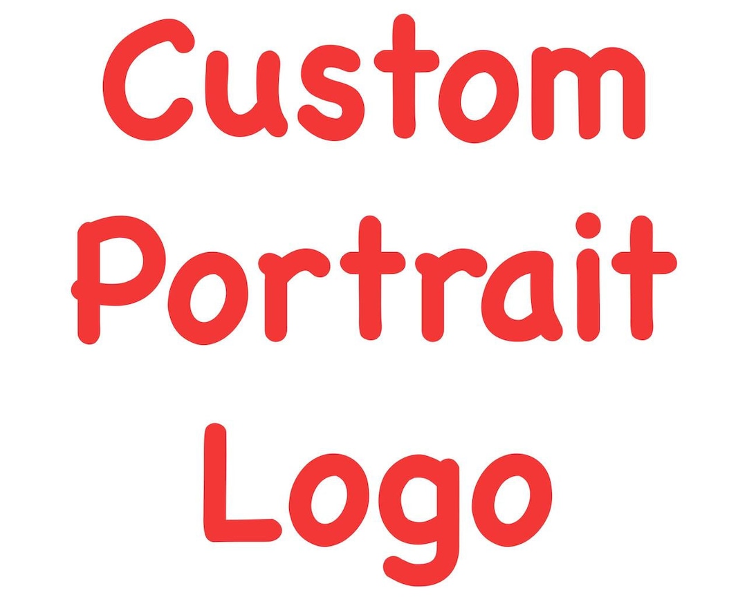 Custom Portrait Logo - Etsy