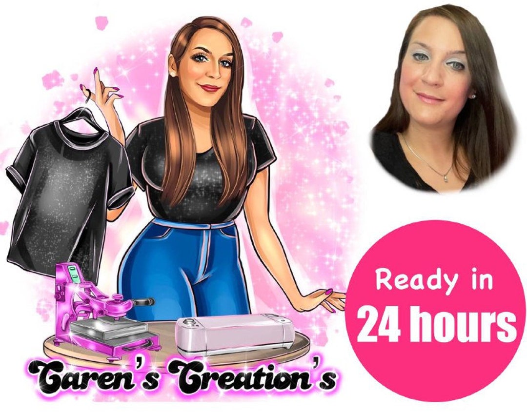 Avatar Logo, Custom Logo, Cartoon Logo, Portrait Logo, Cartoon Business ...