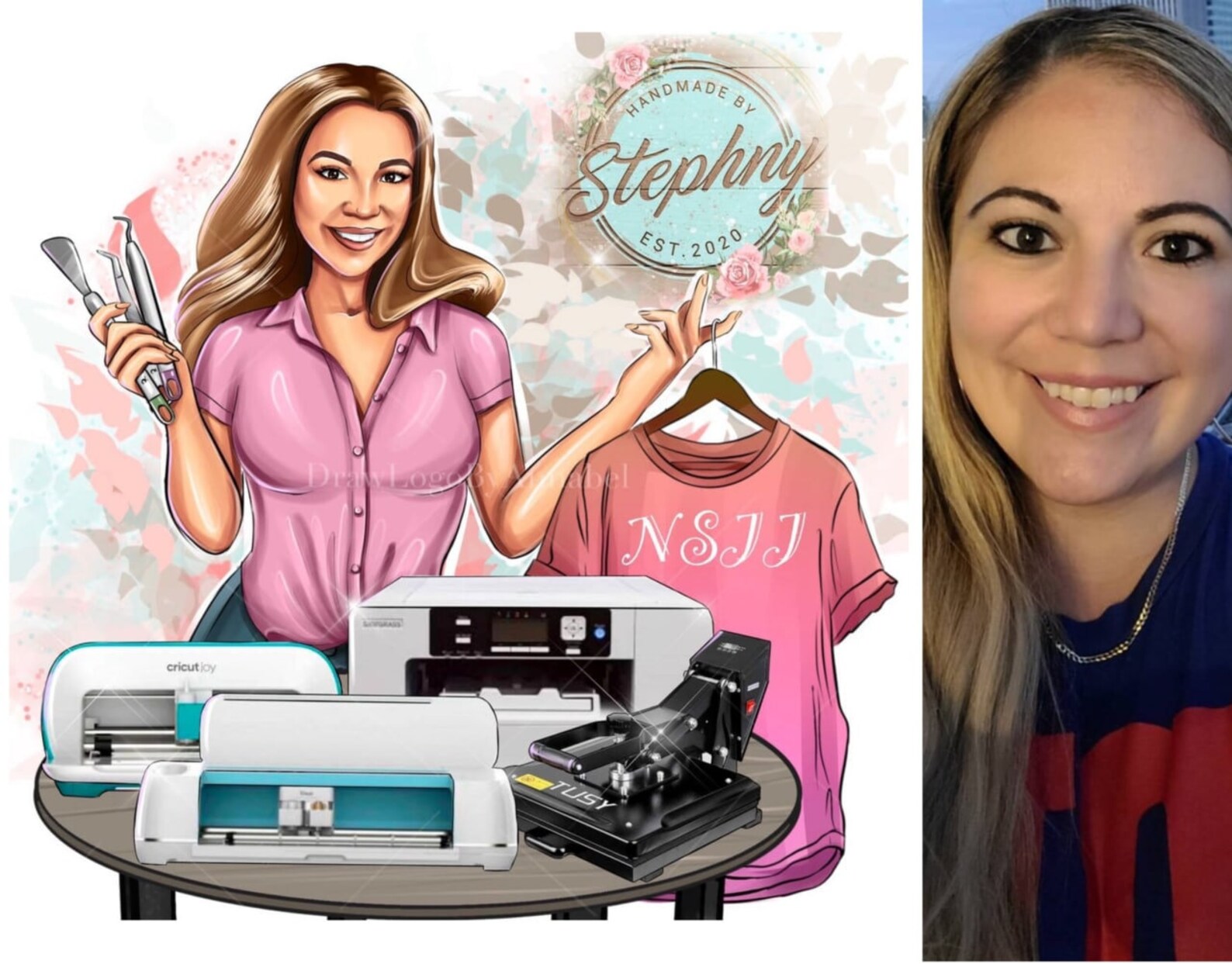 Cartoon Portrait Logo Cartoon Logo Design Logo for Business - Etsy