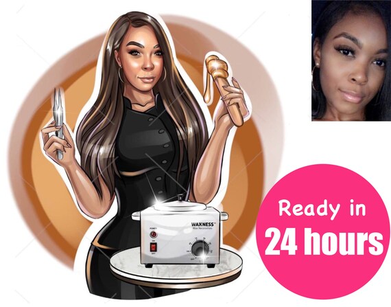 Wax Specialist Logo Sugaring Waxing Salon Wax Specialist - Etsy