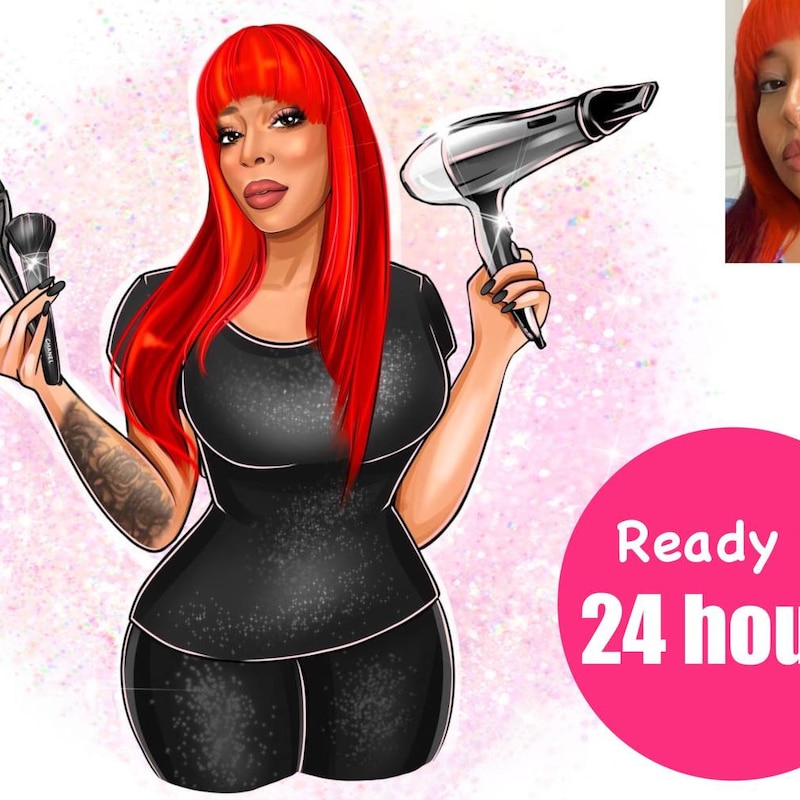 Hair Stylist Logo - Etsy