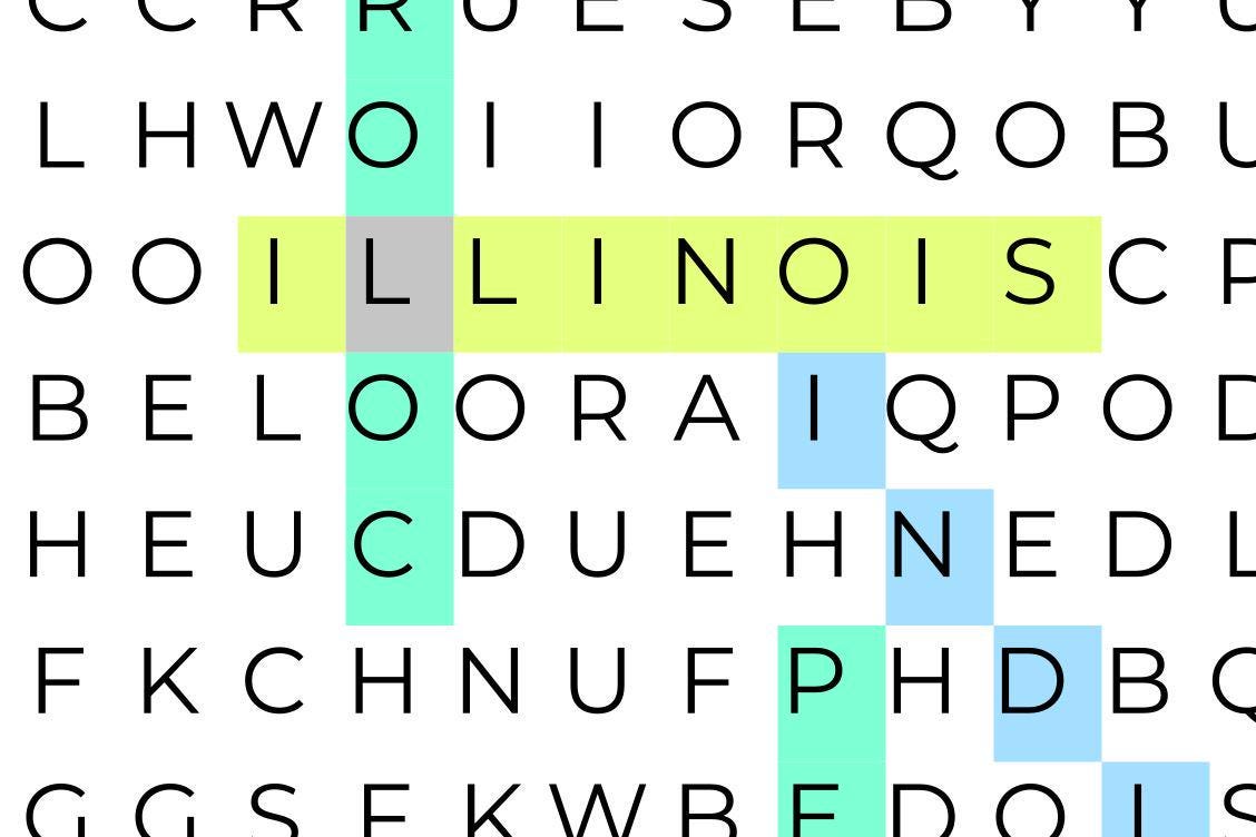 Giant USA Word Search Puzzle: Find the 50 States in This Big Word Find ...