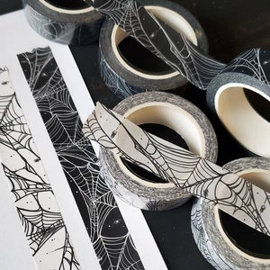 Spider Web WASHI Tape | Etsy