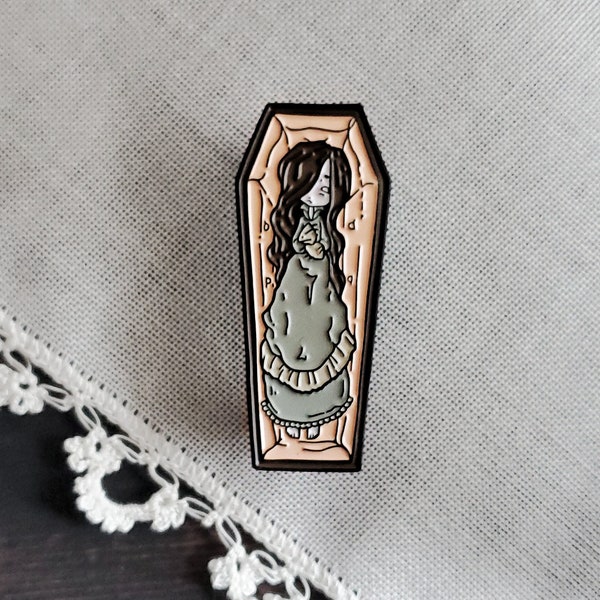 Coffin Pin - Etsy